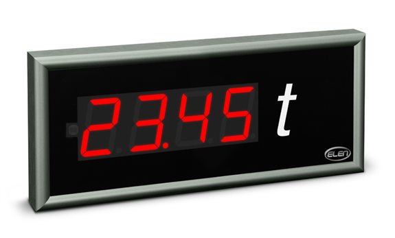 Universal numeric LED display NDE 57/4 R | Elen